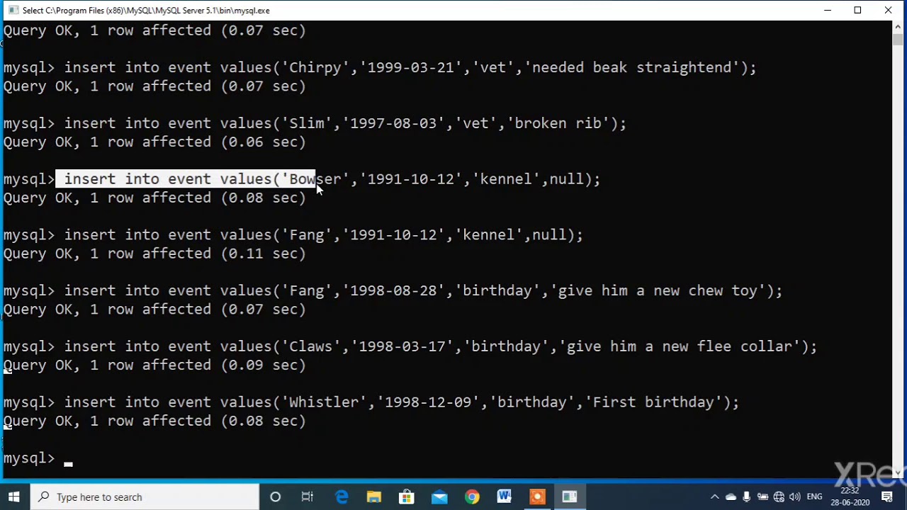 Sample Queries In Mysql Lecture 3 By Dr Surya Pratap Singh Youtube