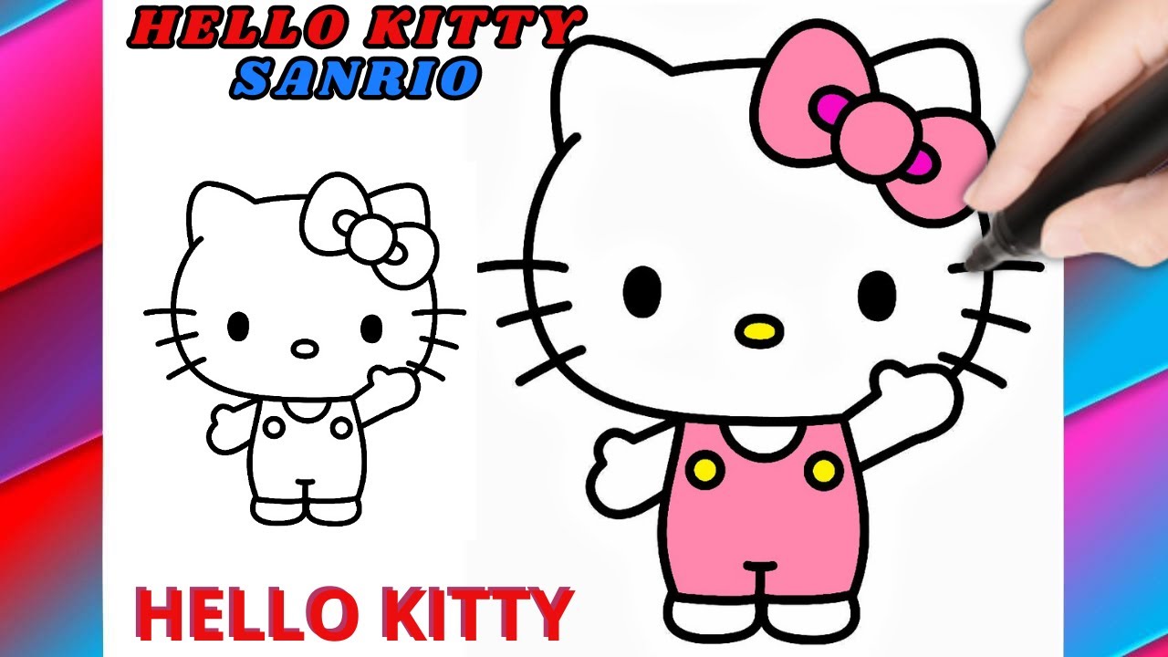 Desenhos Da Hello Kitty Passo A Passo
