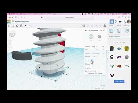 Use complex shapes in Tinkercad - YouTube