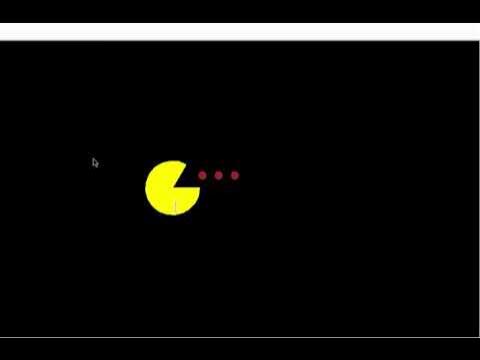 Pac-man animation with Python (on repl.it) - YouTube
