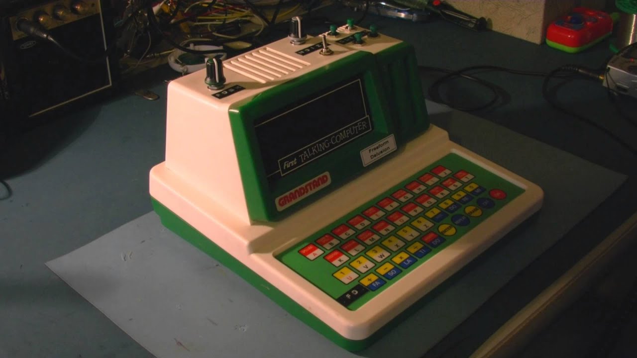 Circuit Bent Grandstand My First Talking Computer by freeform delusion ...