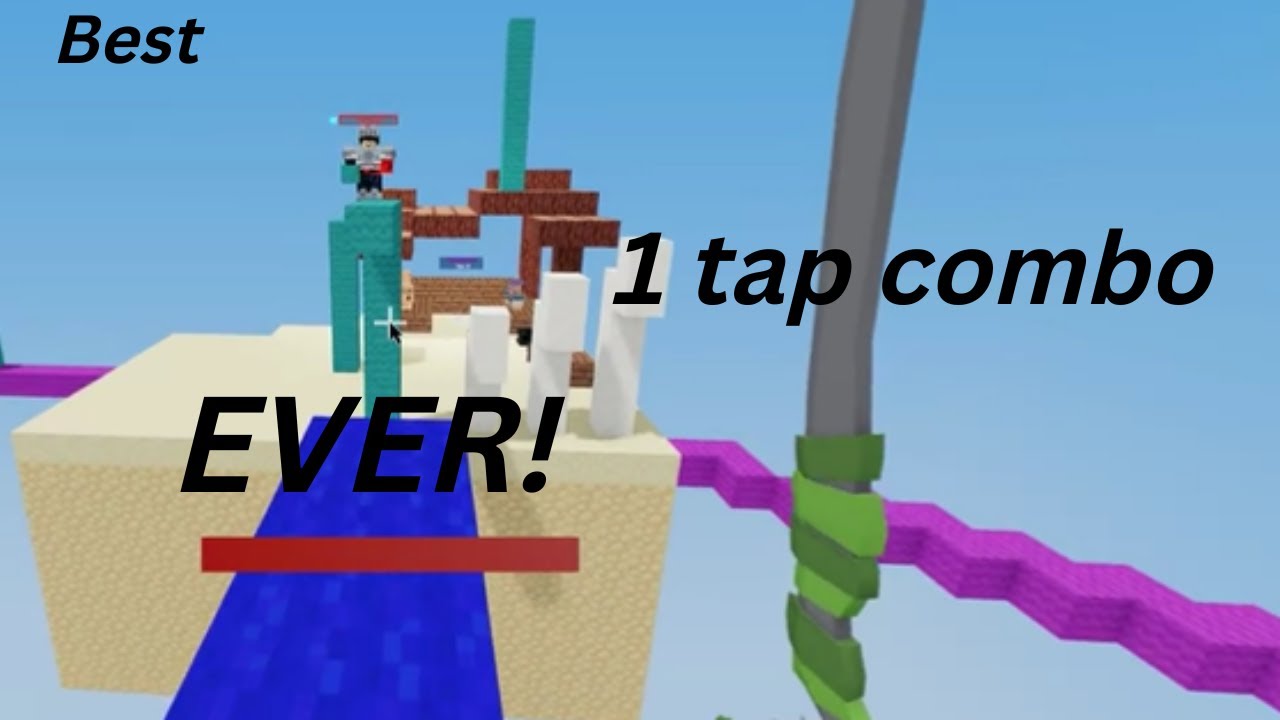 The *BEST 1 TAP COMBO* you will EVER SEE!! (Roblox Bedwars) - YouTube