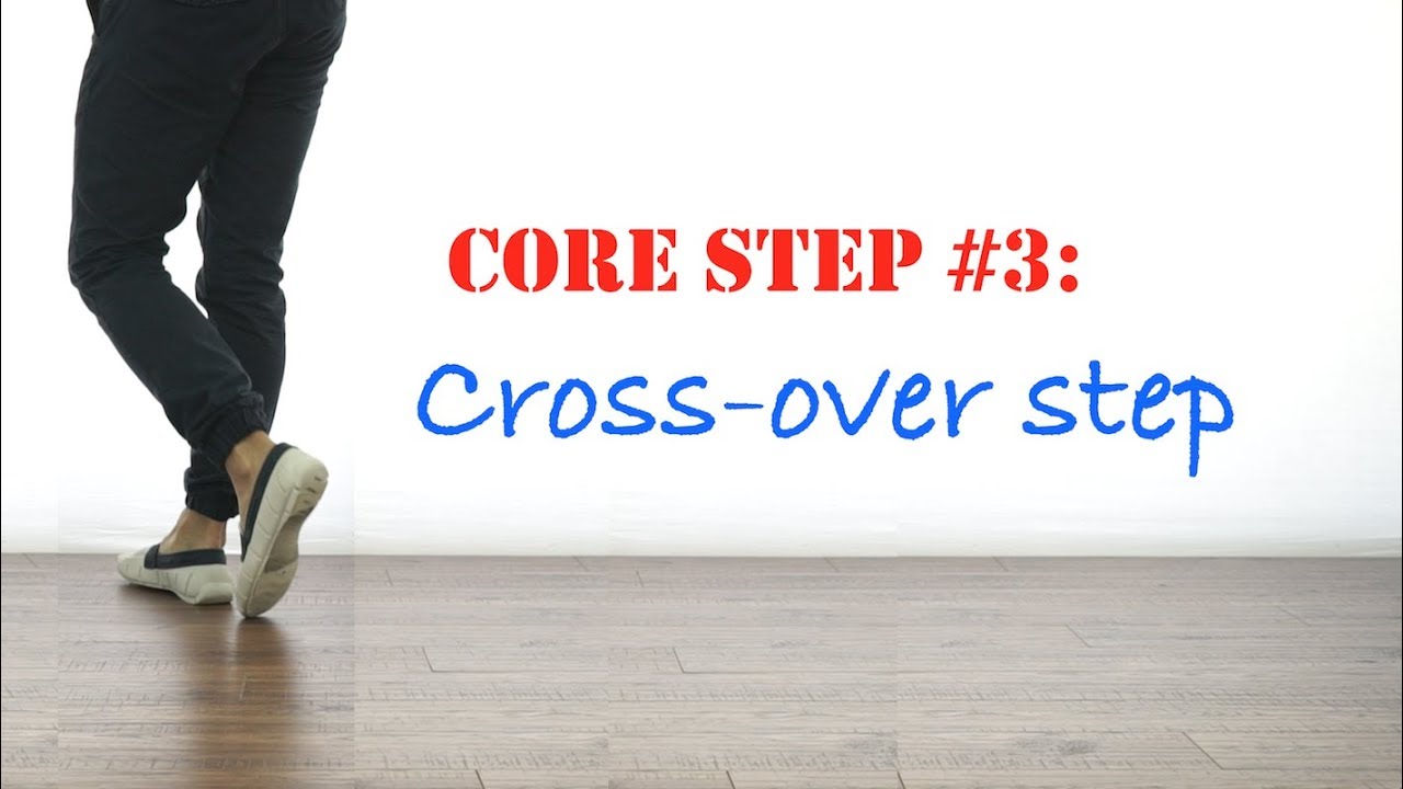Salsa Dance - Core Basic Steps (3 of 7) - Cross Over Step - YouTube