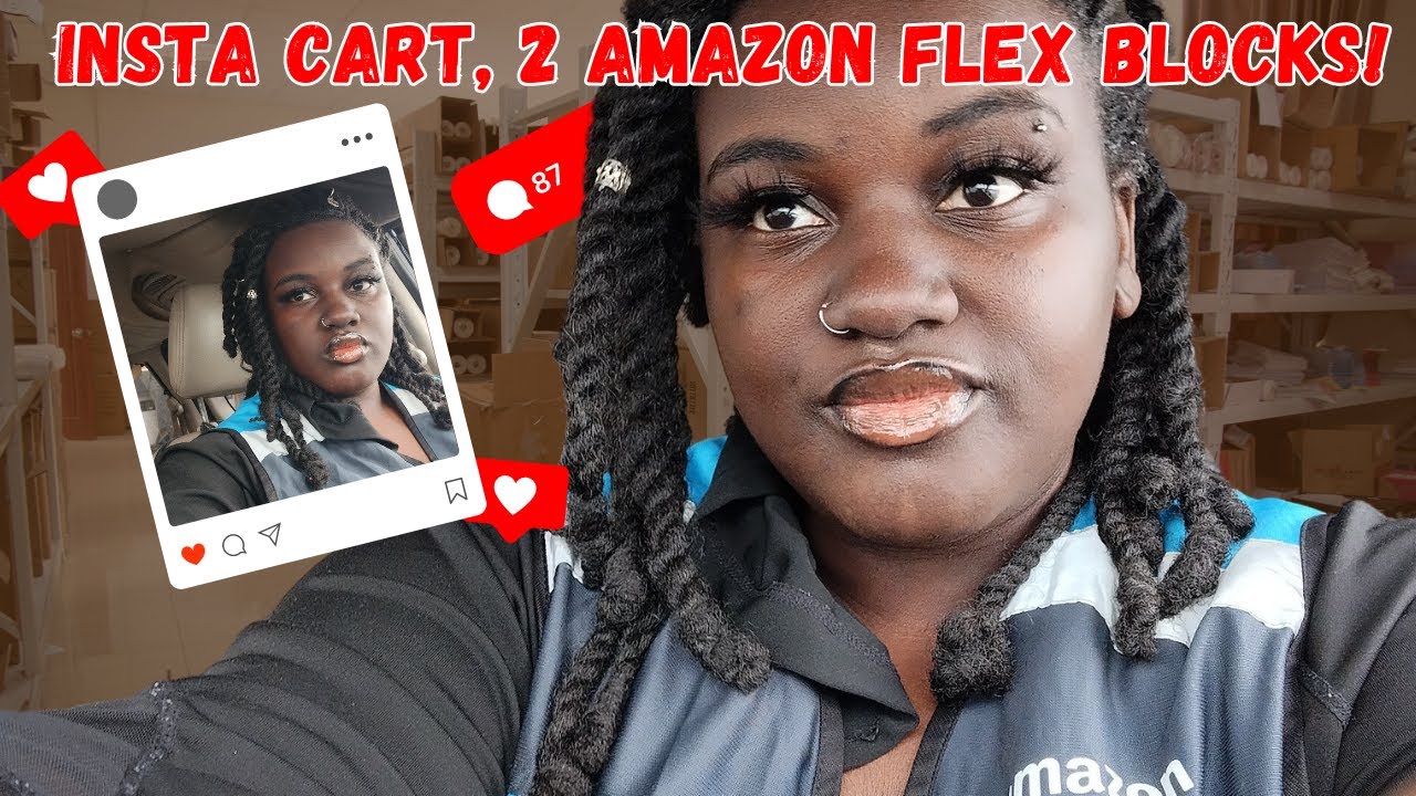 INSTA CART| HOW DID IT GO? |AMAZON FLEX $176 💰 🤑 #sidehustle #gigwork #amazonflex - YouTube