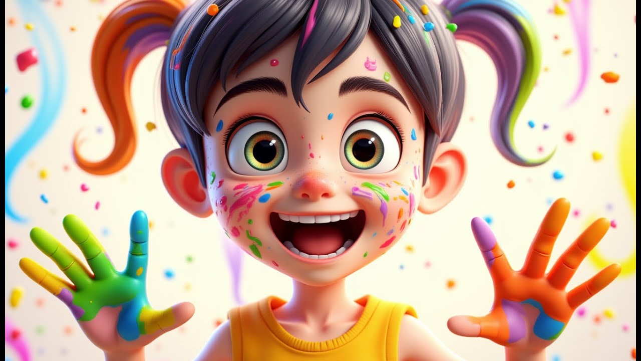 Toddler Song About Colors | Colors All Around - YouTube