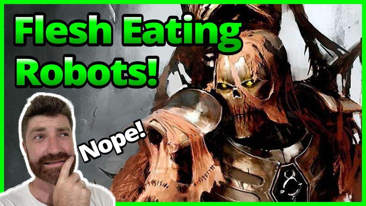 Necron Flayed Ones- Cursed To Hunger For Human Flesh! - YouTube