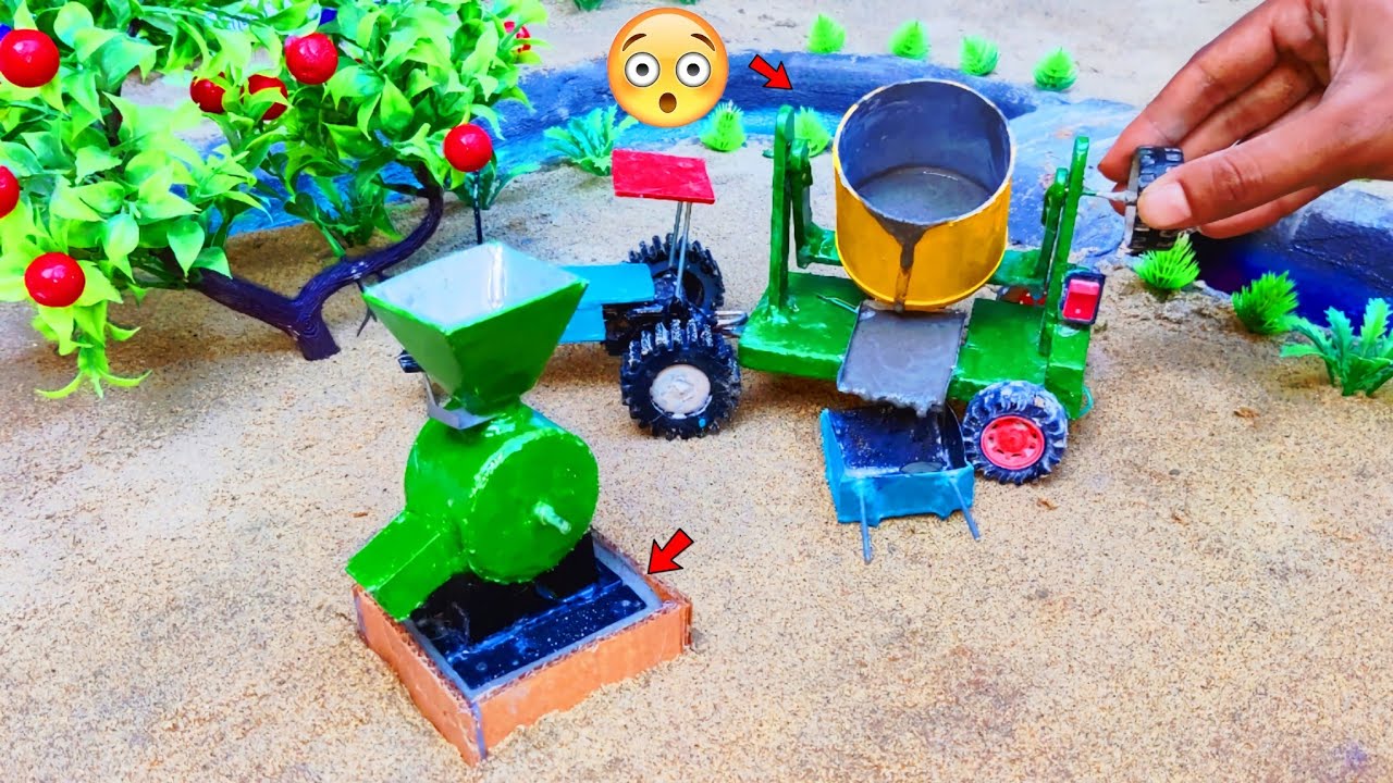 How to make flour mill machine mini science project | @KeepVilla ...