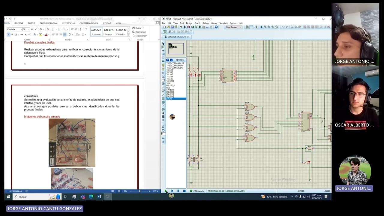 Electrónica Digital 2 - PÍA CALCULADORA - YouTube
