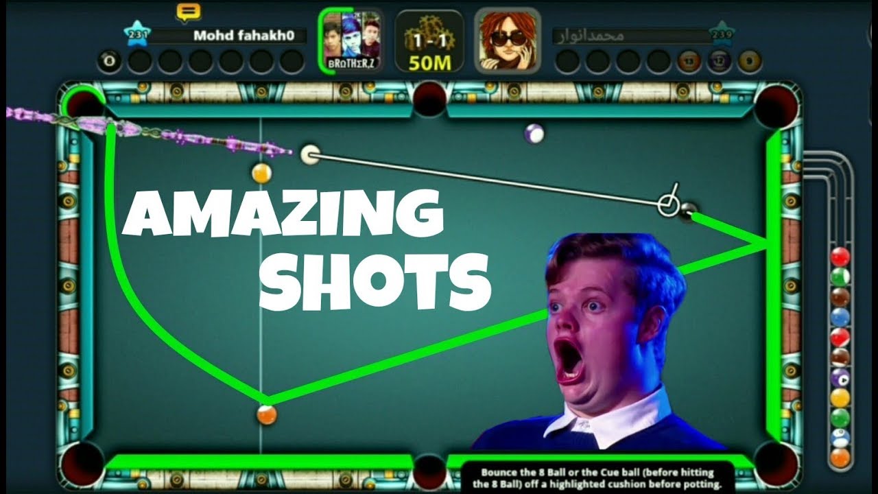8 Ball Pool: Berlin Platz - Crazy shots with some awesome indirect ...