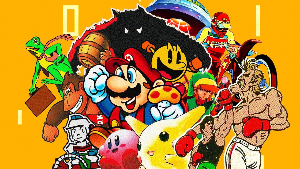 Playing With Transitions | The Evolution Of 8-Bit Games - YouTube