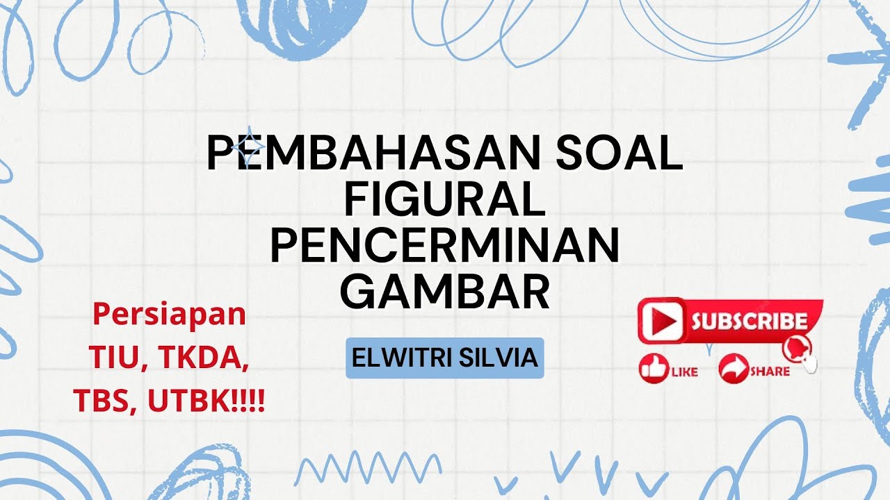 SOAL FIGURAL PENCERMINAN GAMBAR|TIU CPNS|TKDA|TPS|TBS|UTBK|PERSIAPAN ...