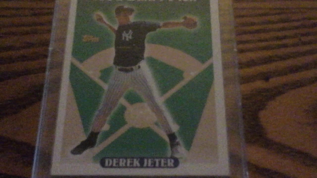DEREK JETER 1992 DRAFT PICK CARD WORTH 50$ - YouTube