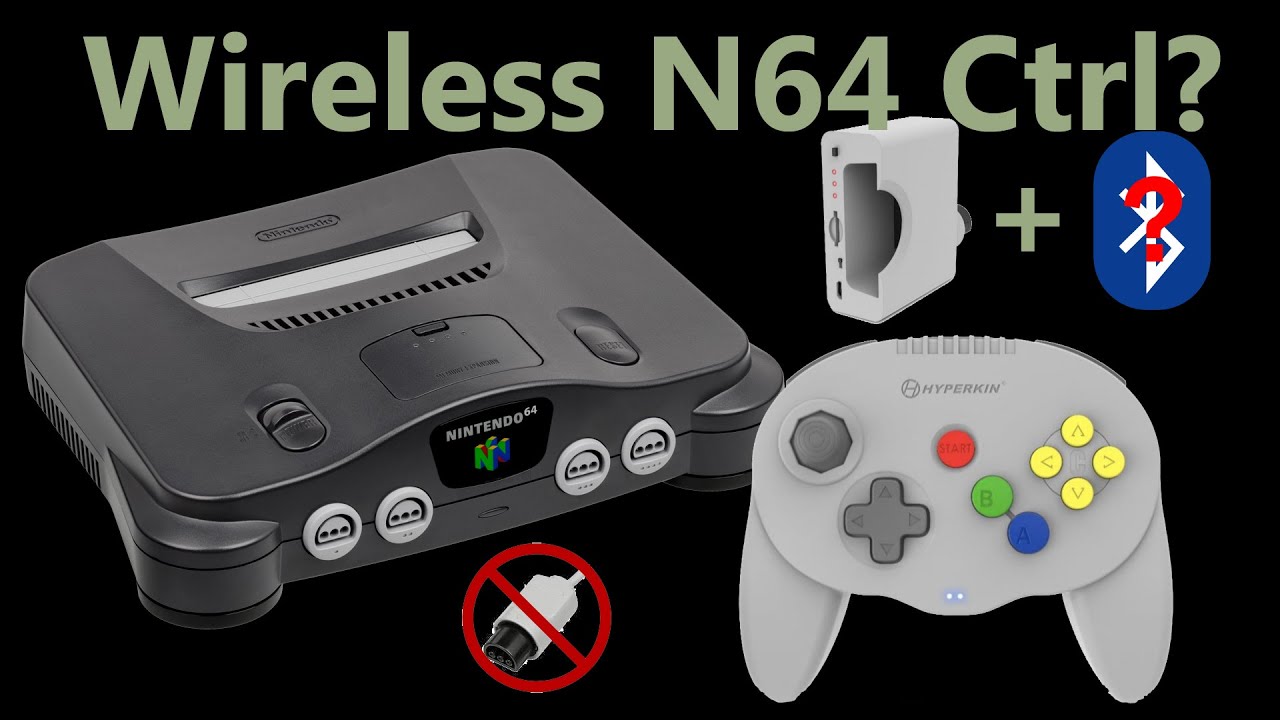 Use Bluetooth On Your N64 (Hyperkin Admiral N64 Controller Unboxing) - YouTube