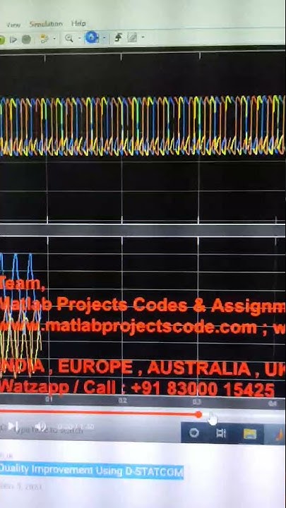Power Quality Improvement Using D-STATCOM - YouTube