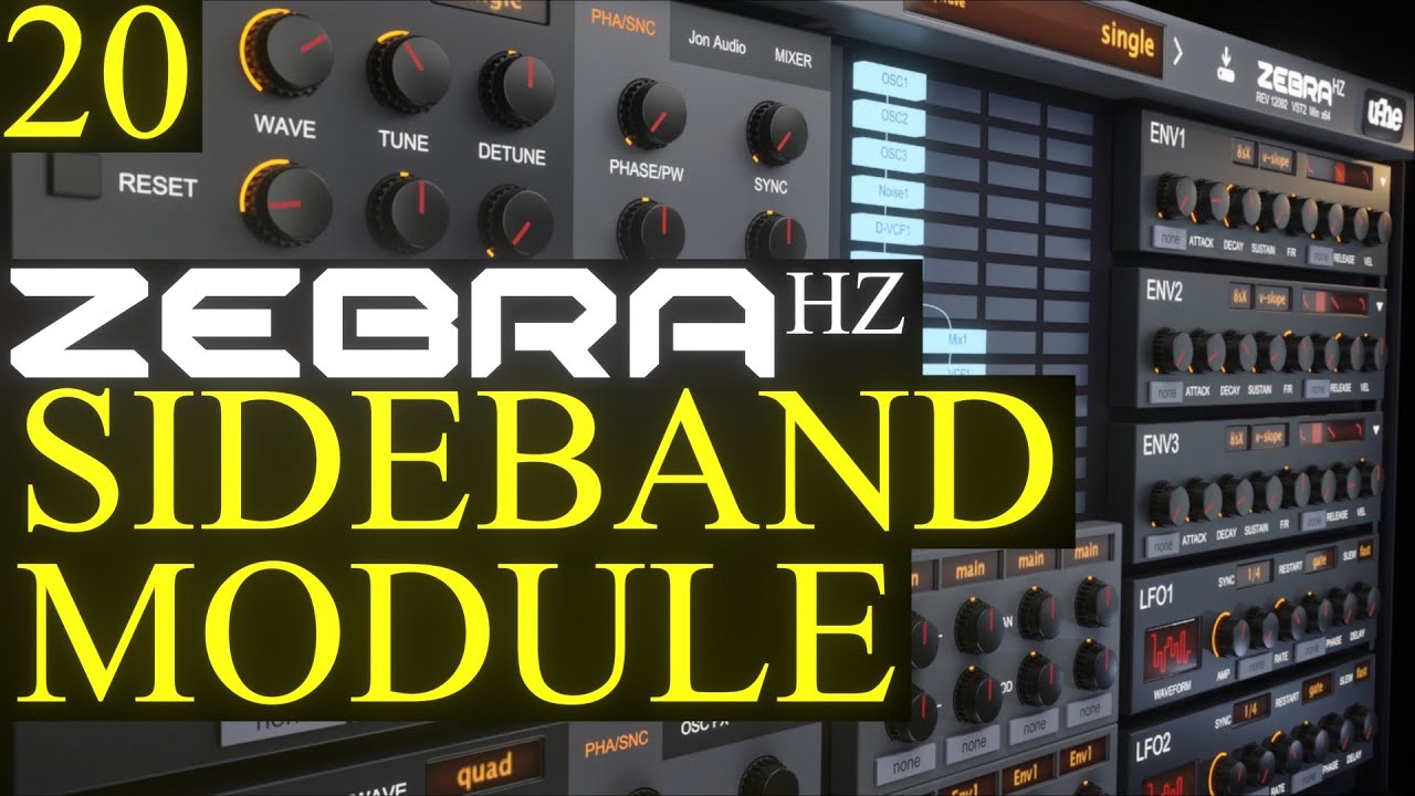 Sideband Module Zebra HZ Tutorial Lesson 20 - YouTube