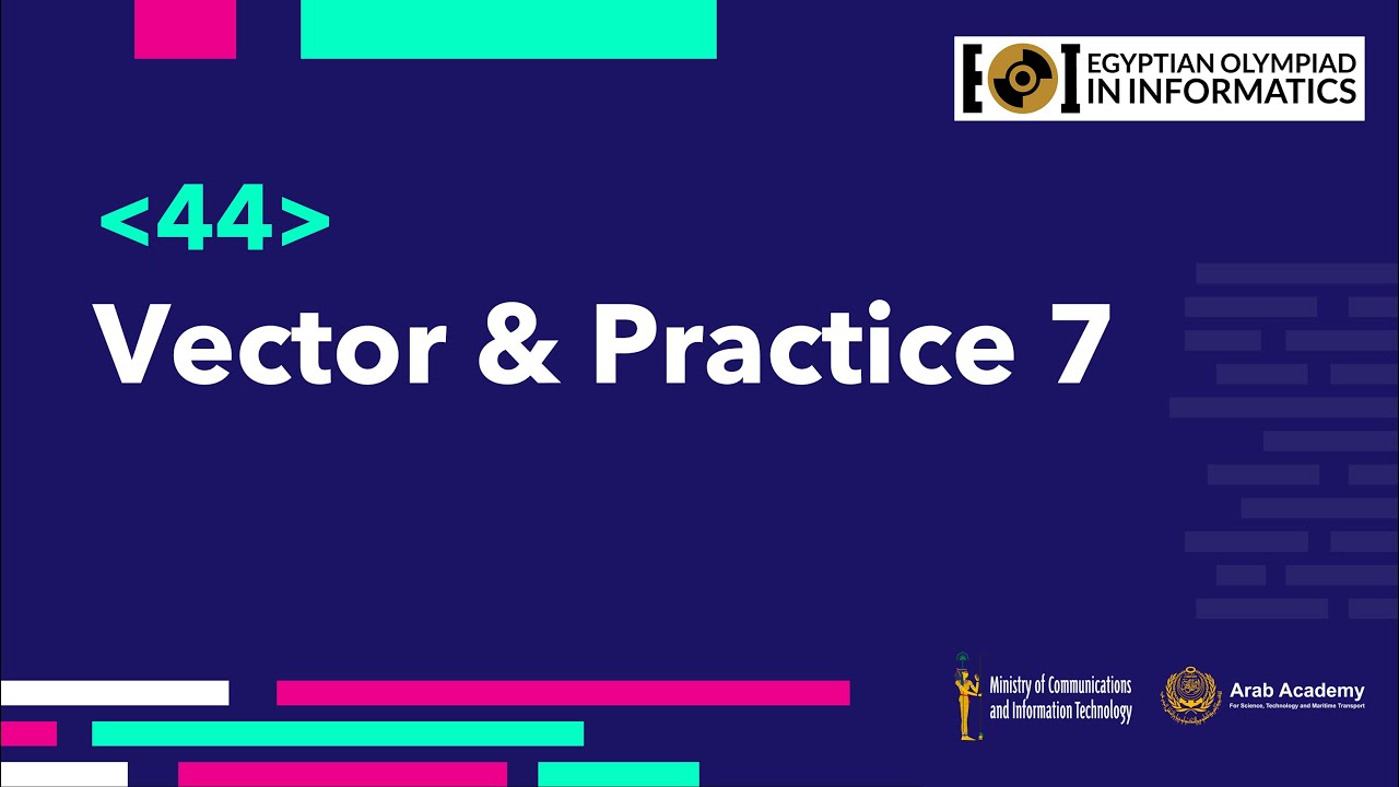 44- Vector & Practice 7 - YouTube