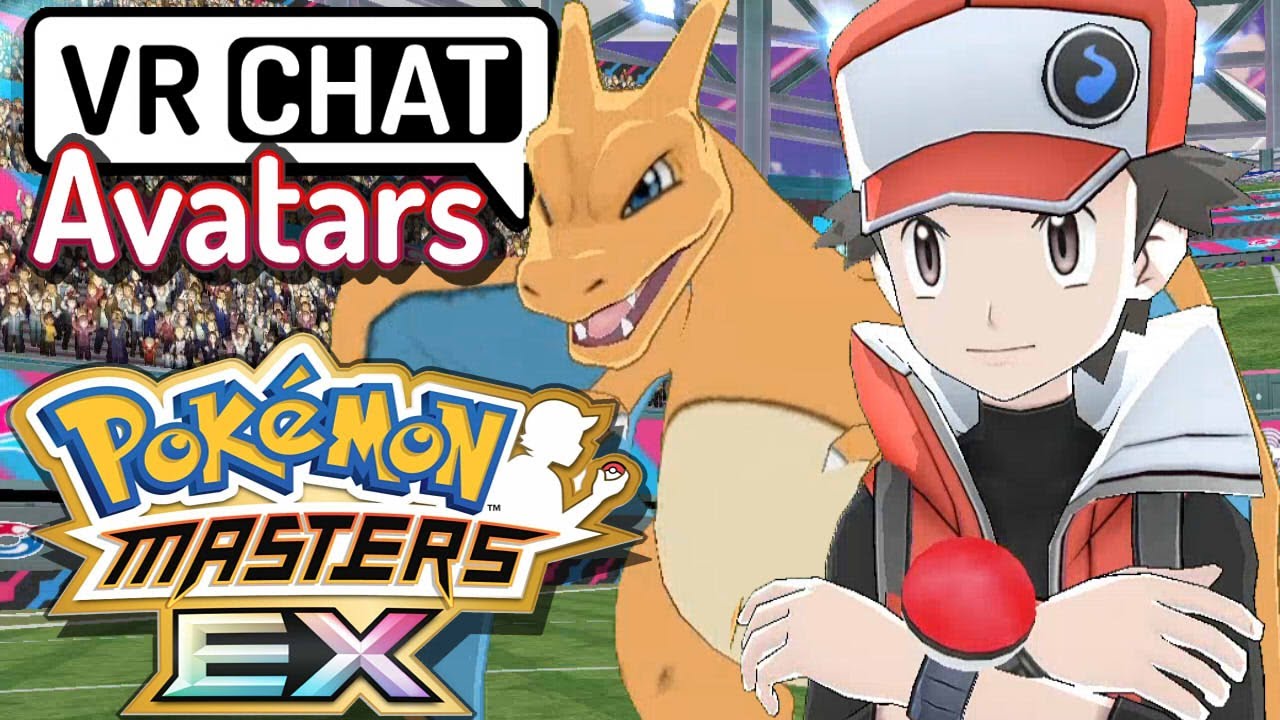 Red Battle Avatar Pokemon Masters VRChat - YouTube