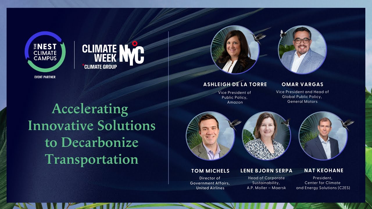 Accelerating Innovative Solutions to Decarbonize Transportation - YouTube