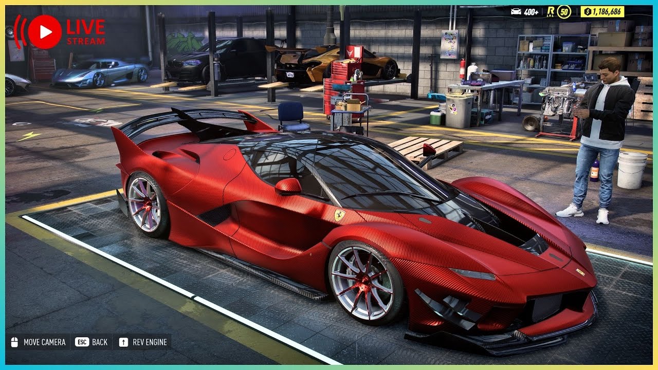 Earning Crew REP to Buy Ferrari FXX K ft. Yokomoko | NFS Heat - YouTube