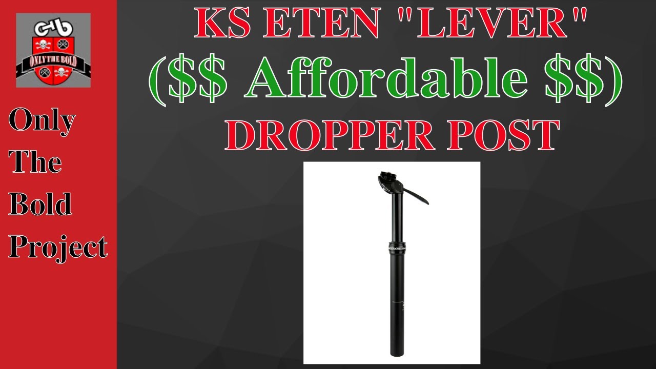 Quick Review of the KS "ETEN LEVER" Dropper Post - YouTube