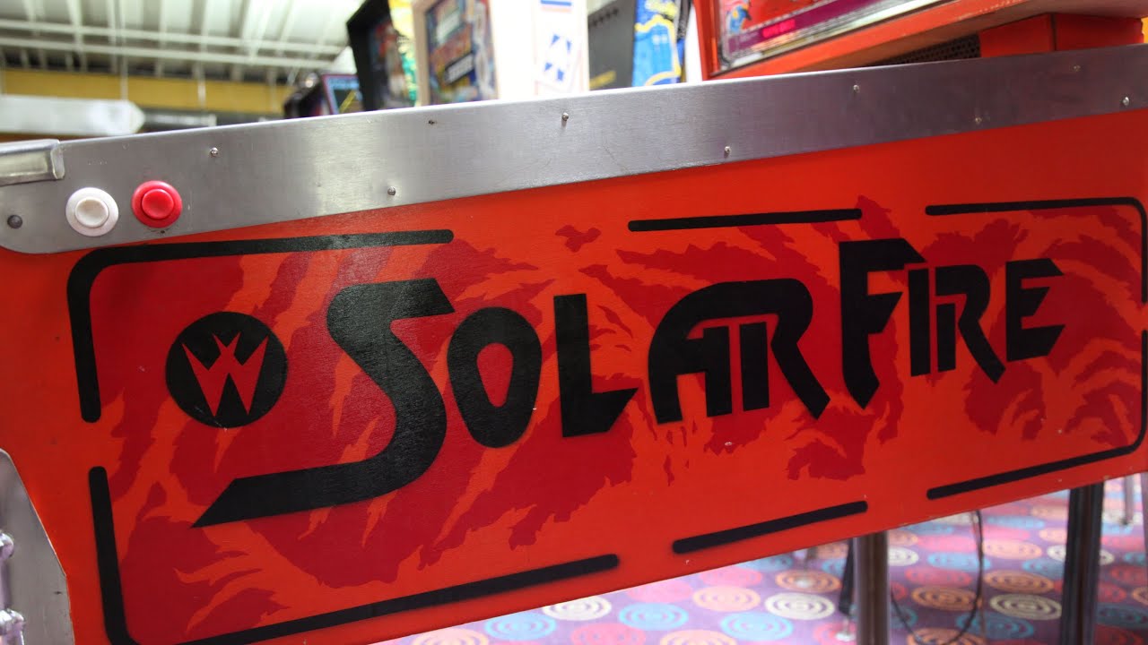 Classic Game Room - SOLAR FIRE Pinball Machine review - YouTube