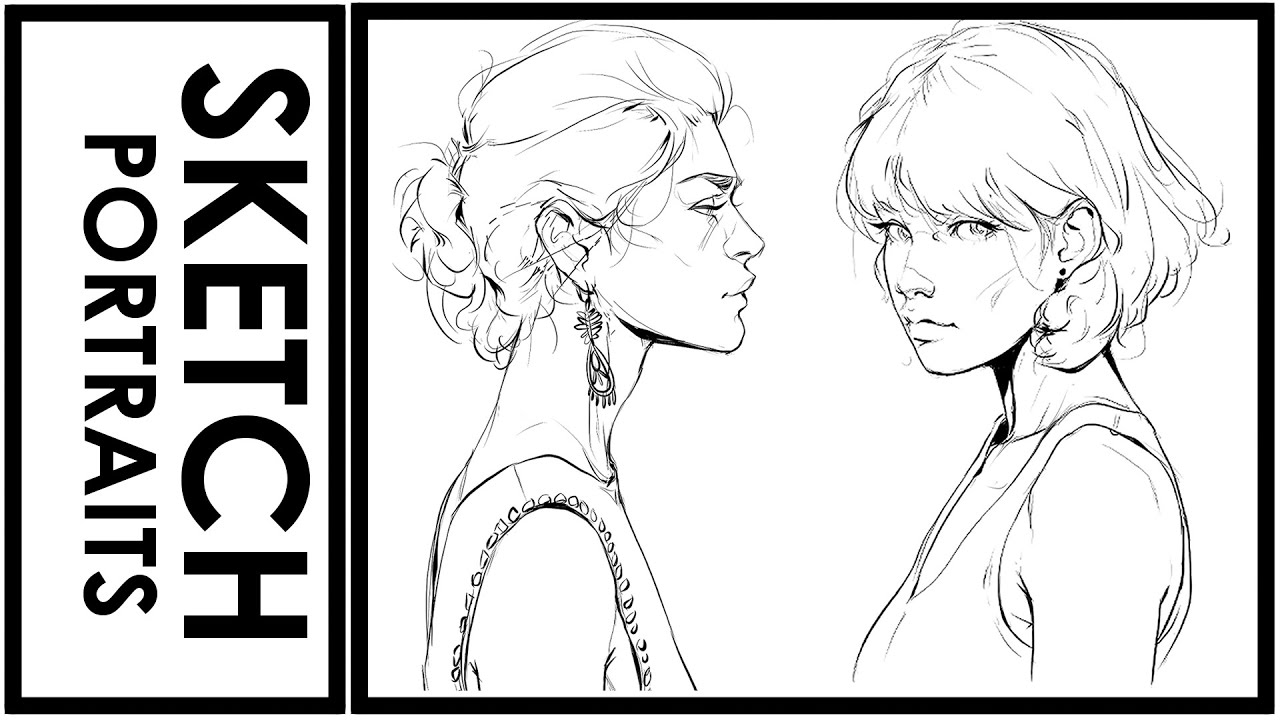 HOW TO SKETCH THE EASY WAY !!! Full Guide - YouTube