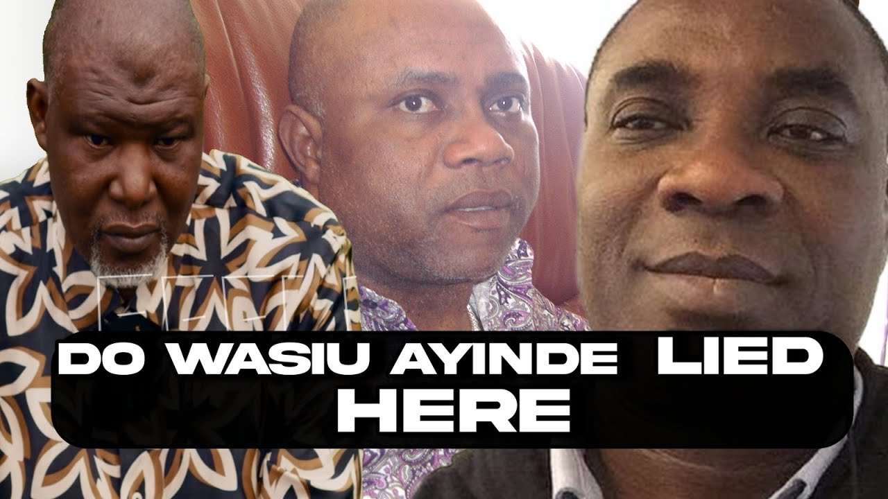 Do Wasiu Ayinde LiΣd in this Interview? - YouTube