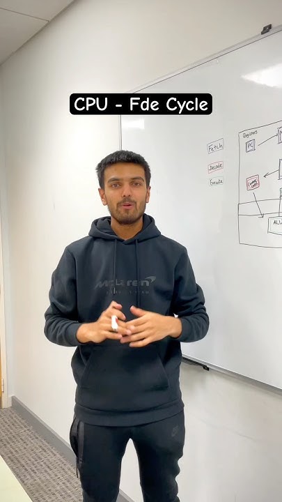 CPU - Fetch, Decode Execute Cycle - GCSE and A Level Computer Science # ...
