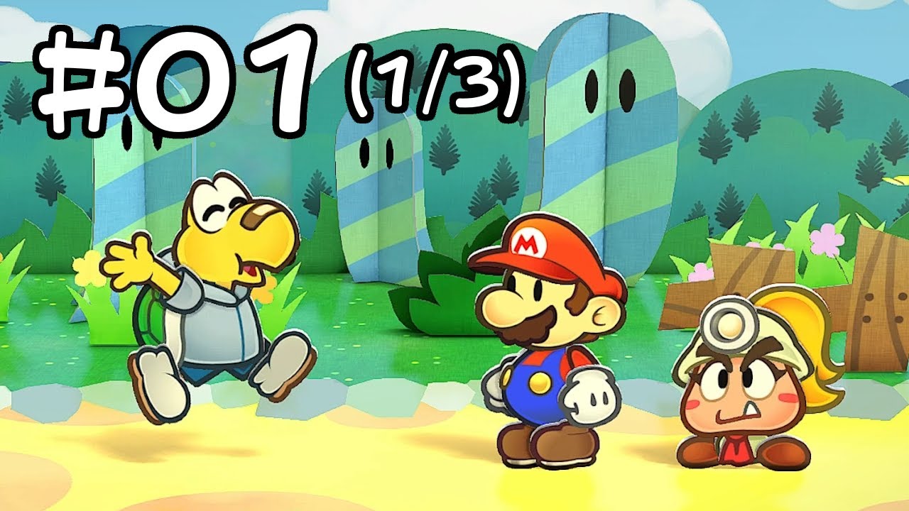 Paper Mario TTYD (Switch) 100% - Chapter 1 (1/3): The Stone Keys - YouTube