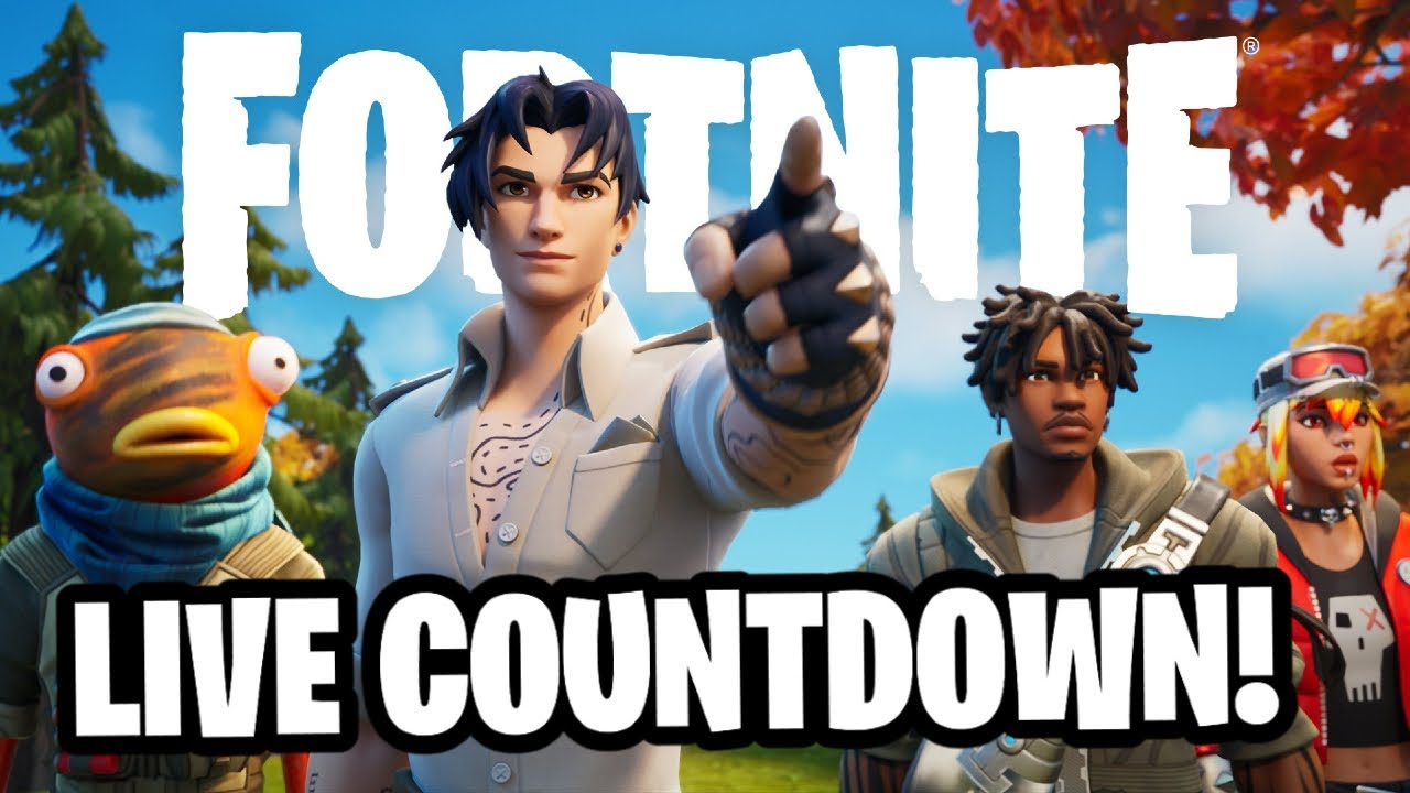 FORTNITE CHAPTER 4 SEASON 3 LIVE COUNTDOWN! - YouTube