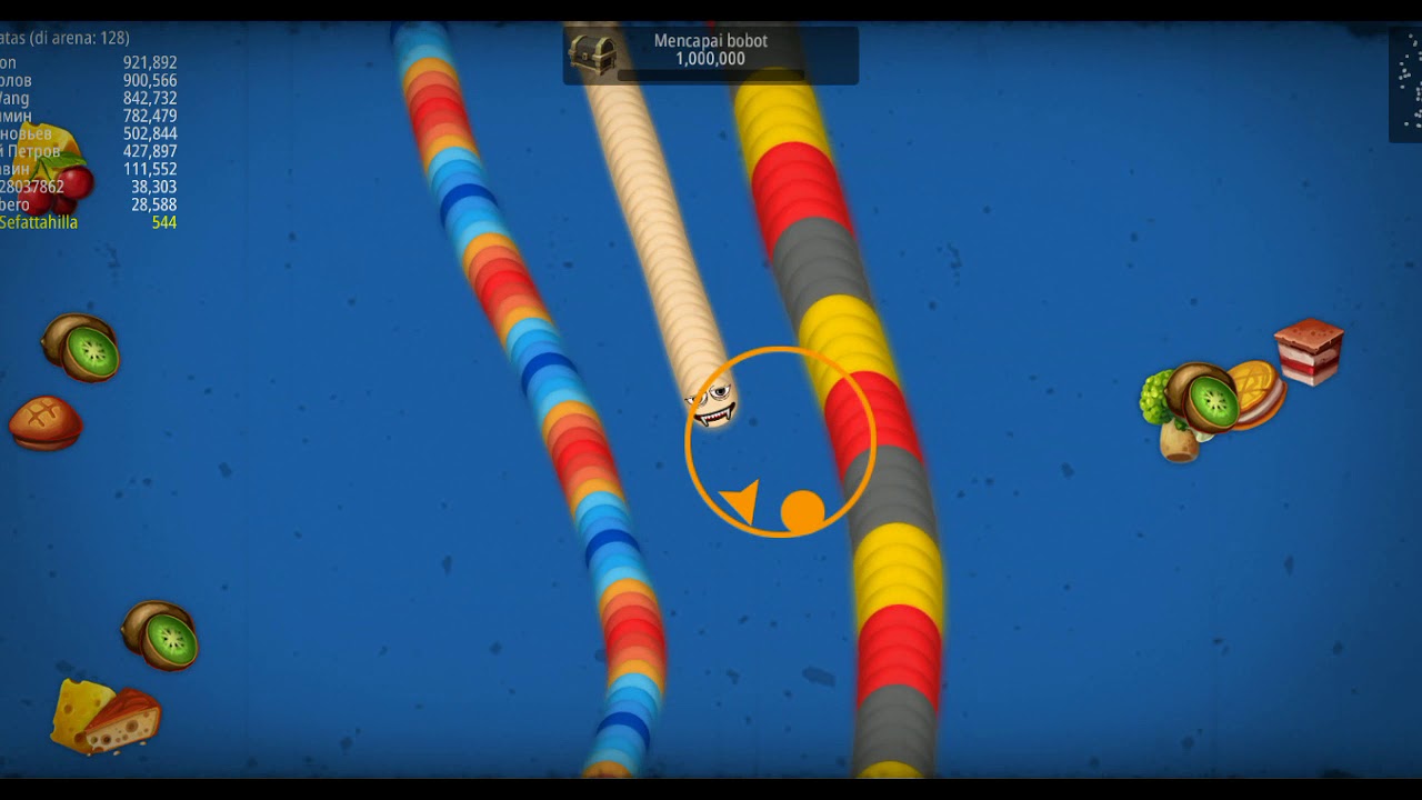 Worms zone - YouTube