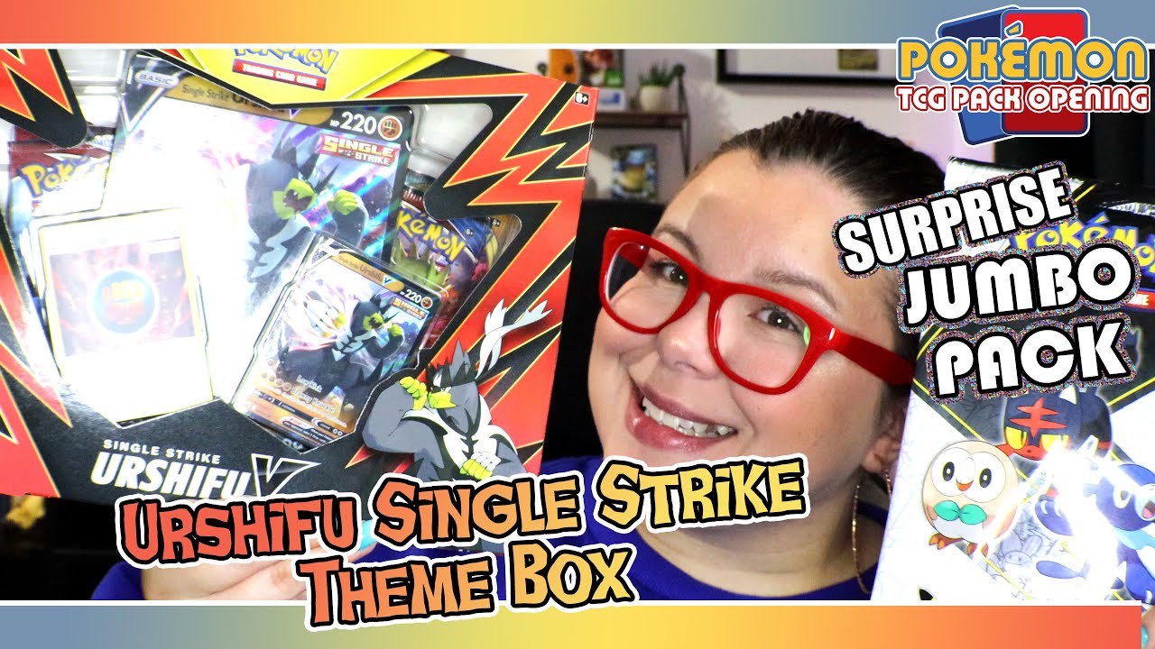 Urshifu Single Strike Box PLUS JUMBO PACK - YouTube