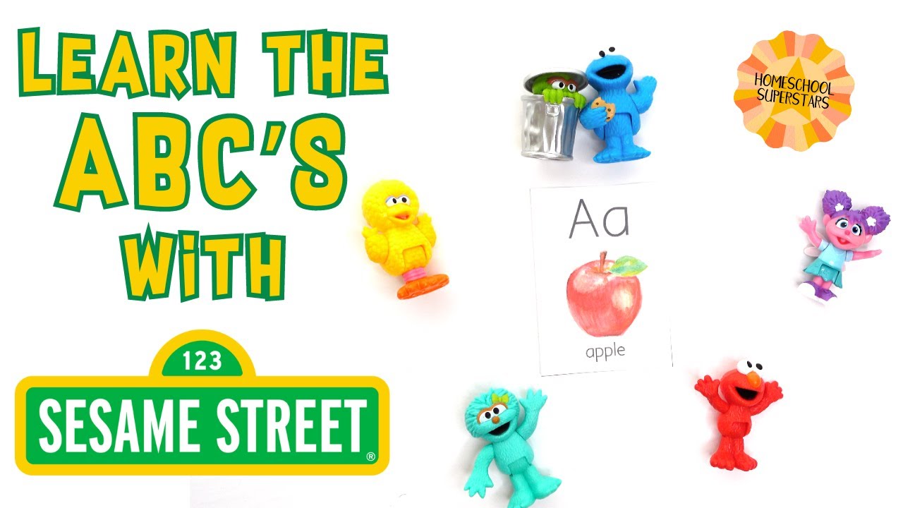 Learn the ABC's with Sesame Street Neighborhood Friends | Alphabet ...