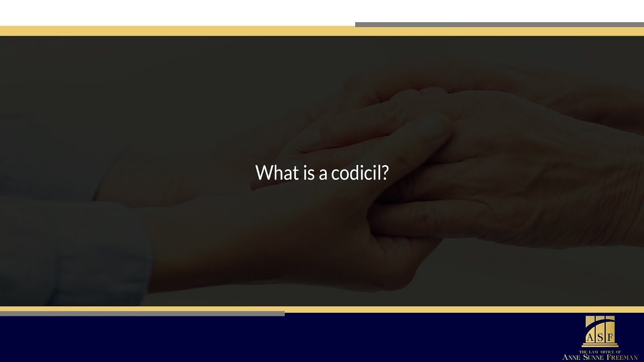 What Is A Codicil YouTube what-is-a-codicil-youtube
