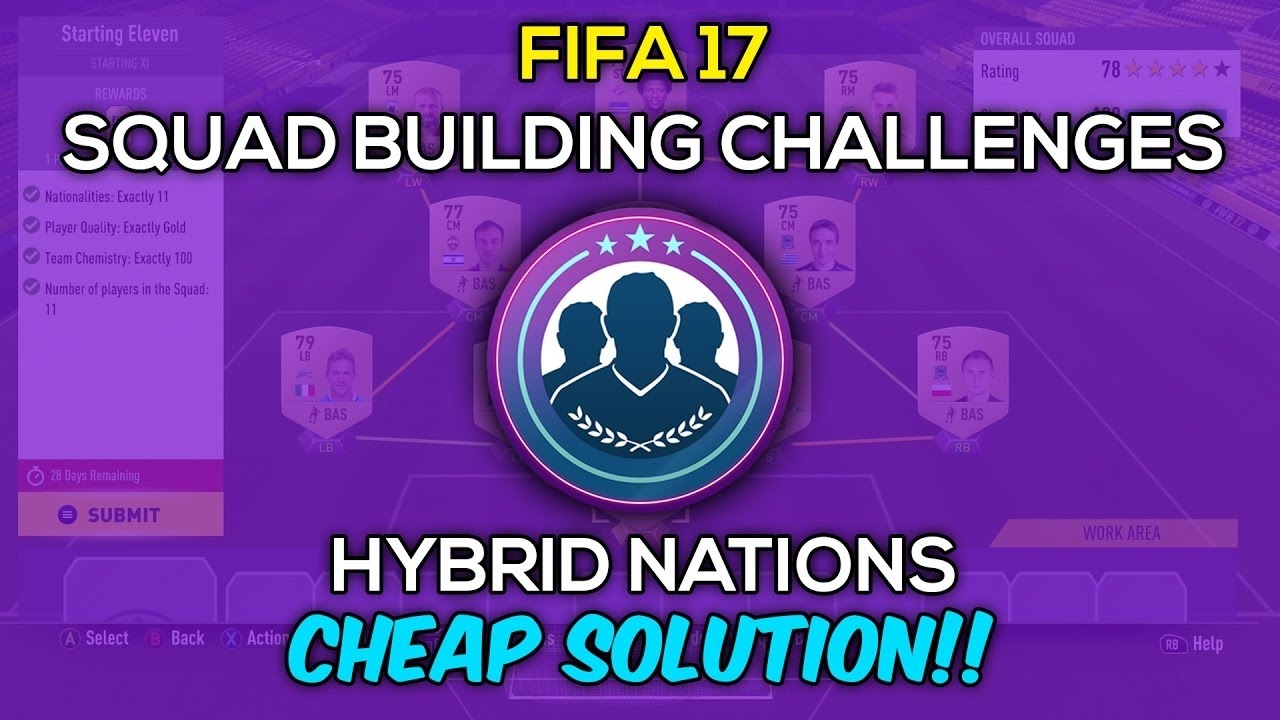 HowTo Do The Starting Eleven Squad Builder Challenge Fastest And ...