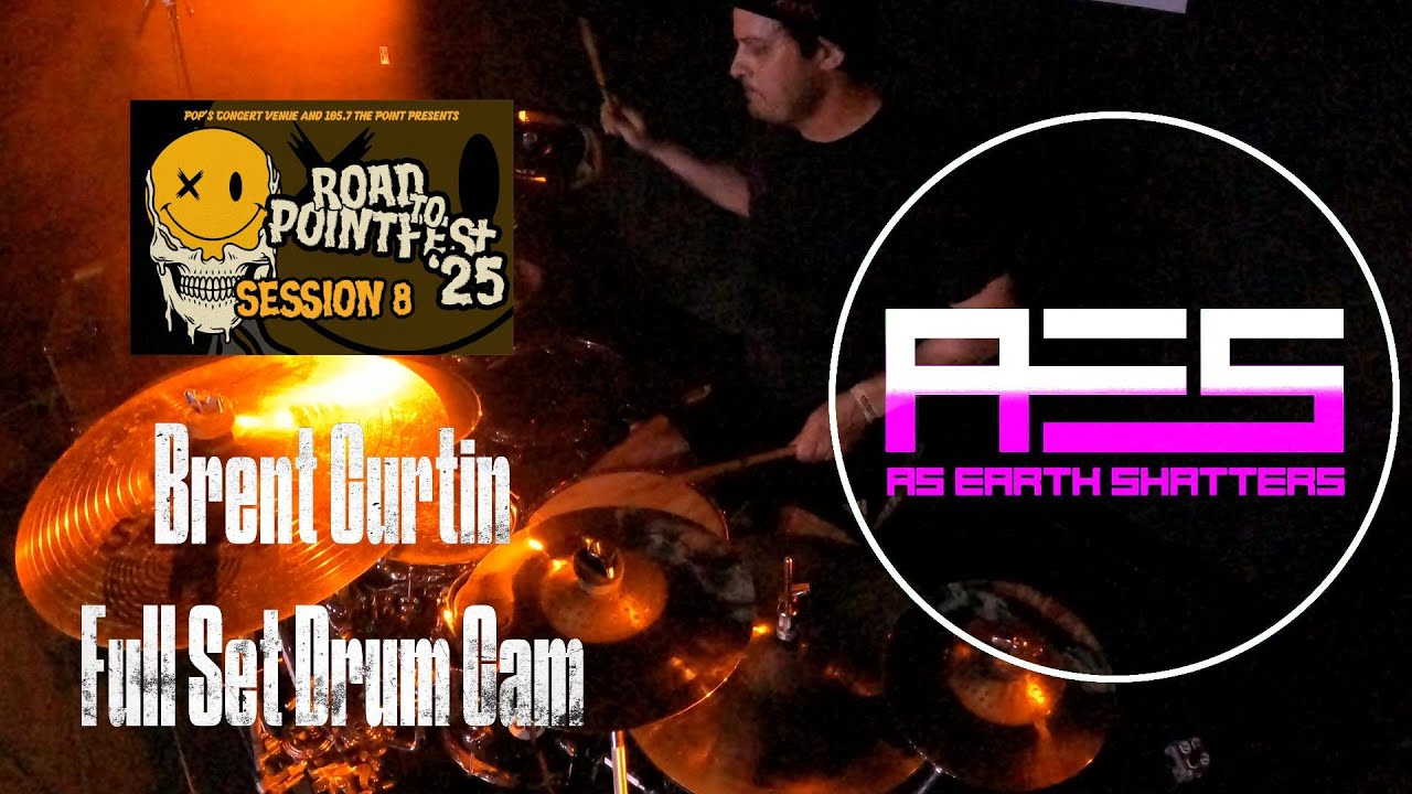 Brent Curtin-As Earth Shatters-Drum Cam-Road to Pointfest 2025 - YouTube