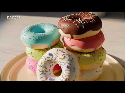 100 Days of 3D Modeling - YouTube