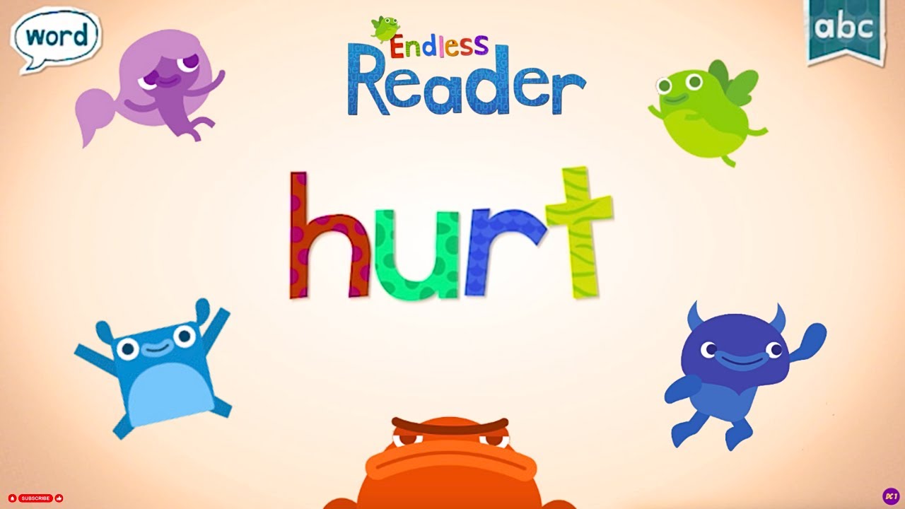 Endless Reader Presents: Embrace 'HURT' | Beginner Sight Word Lesson ...