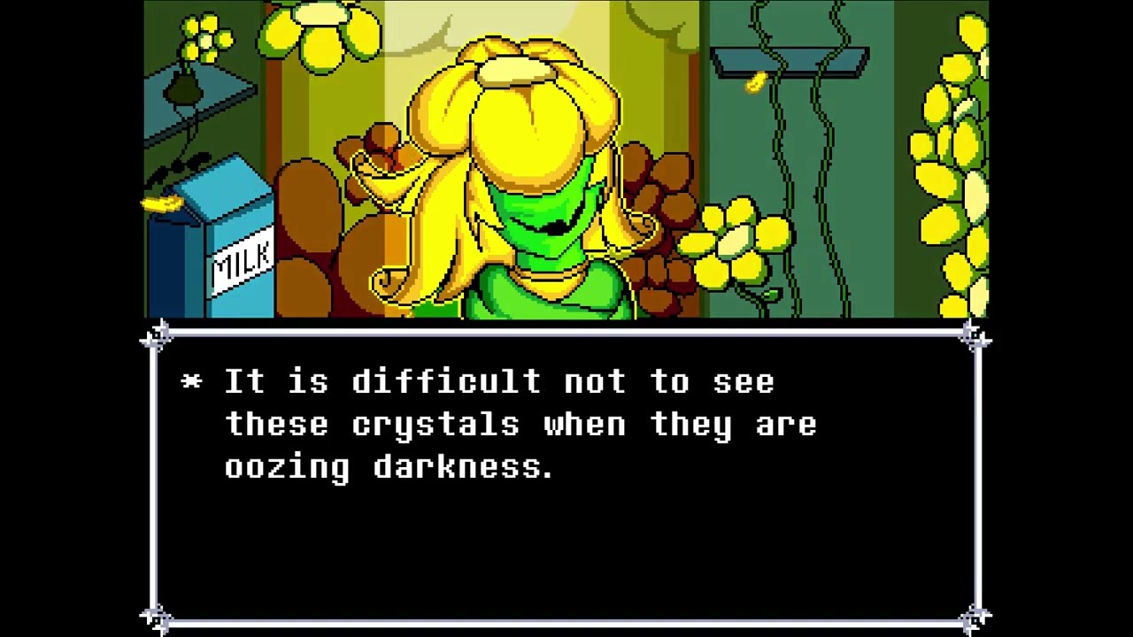 Deltarune Chapter 3 - Primflower's Shop - YouTube