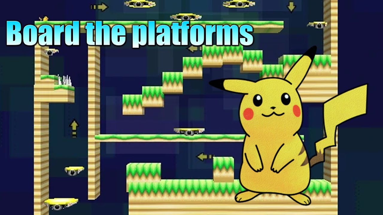 Board the platforms Pikachu - Super Smash Bros - YouTube