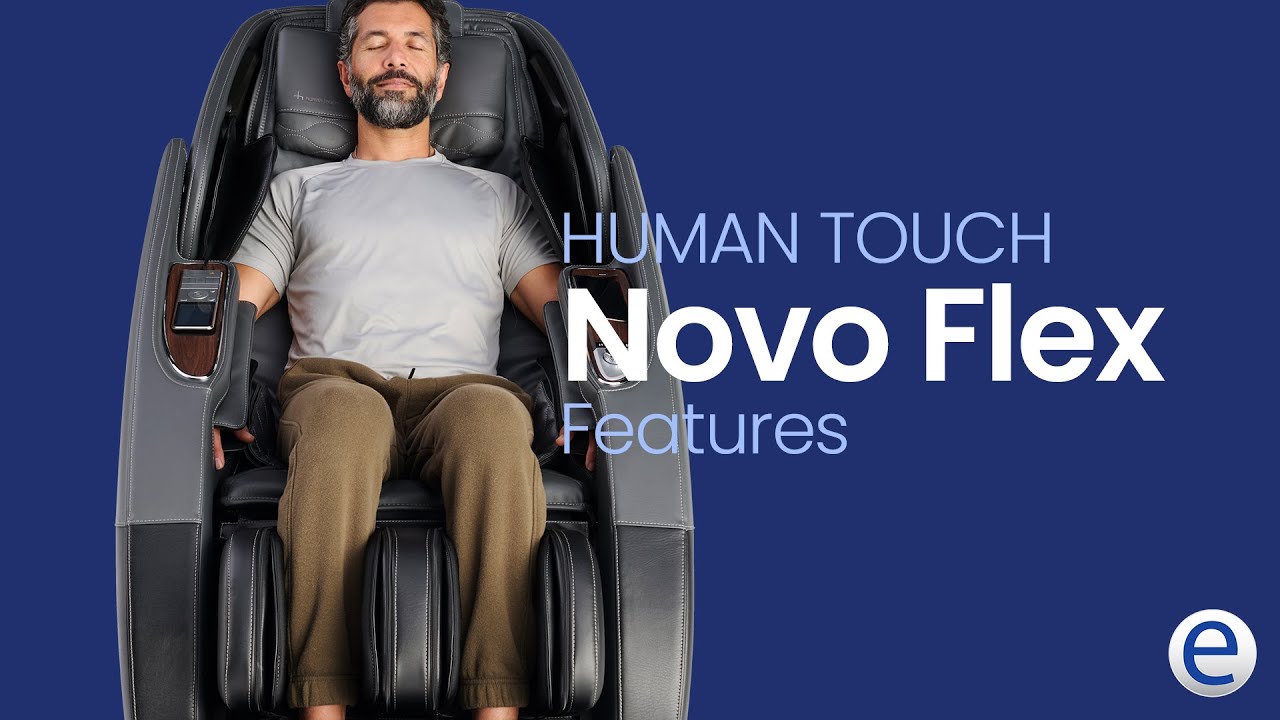 Discover the Human Touch Novo Flex Massage Chair - YouTube