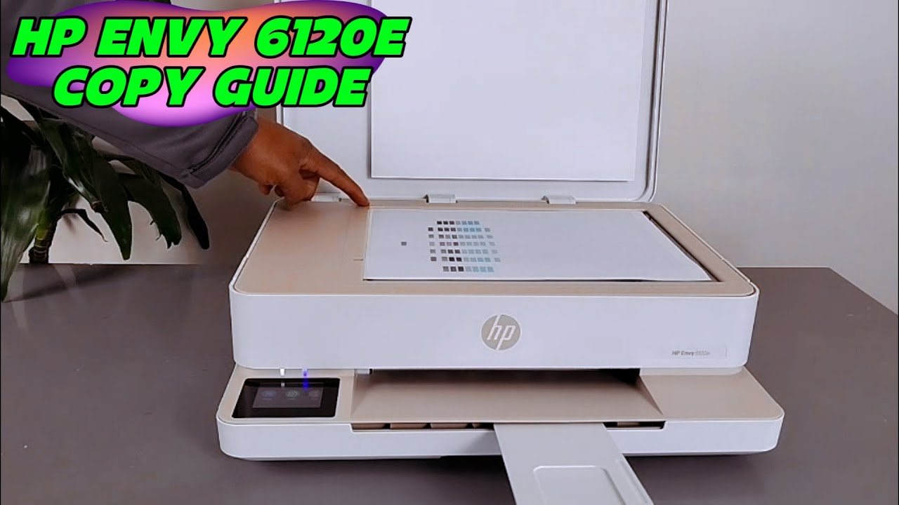 How to Make Copies with HP Envy 6120e | Single Page, Multi-Page & ID ...