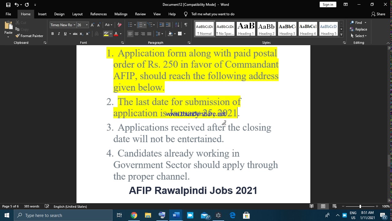 AFIP Rawalpindi Jobs 2020 Armed Forces Institute of Pathology - YouTube