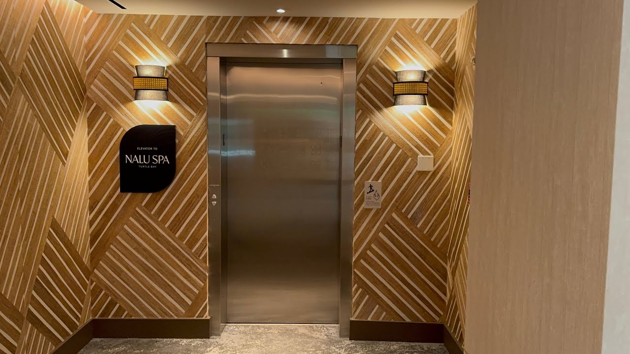 Schindler HT Hydraulic Elevator at Turtle Bay Resort Nalu Spa in Kahuku ...