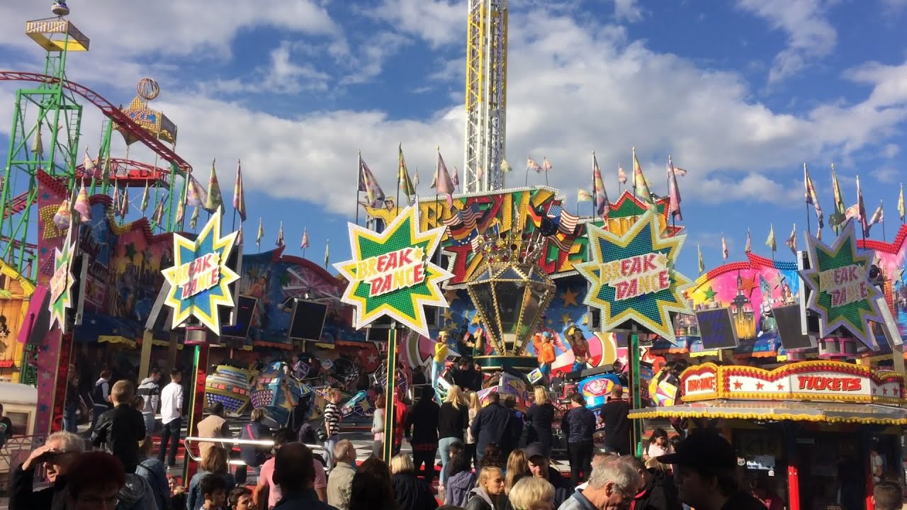 Break Dance No.2 Bonner Breakdance Fahrgeschäft Cranger Kirmes offride ...