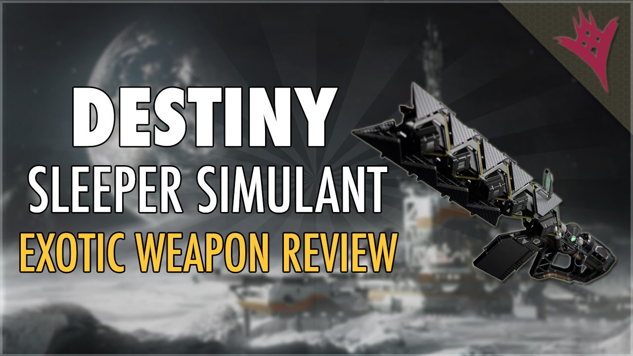 Destiny The Taken King: "Sleeper Simulant" Review - Exotic Heavy Fusion ...