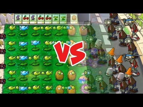 Plants vs. Zombies - Final Wave Level 1 (part 9-10) - YouTube