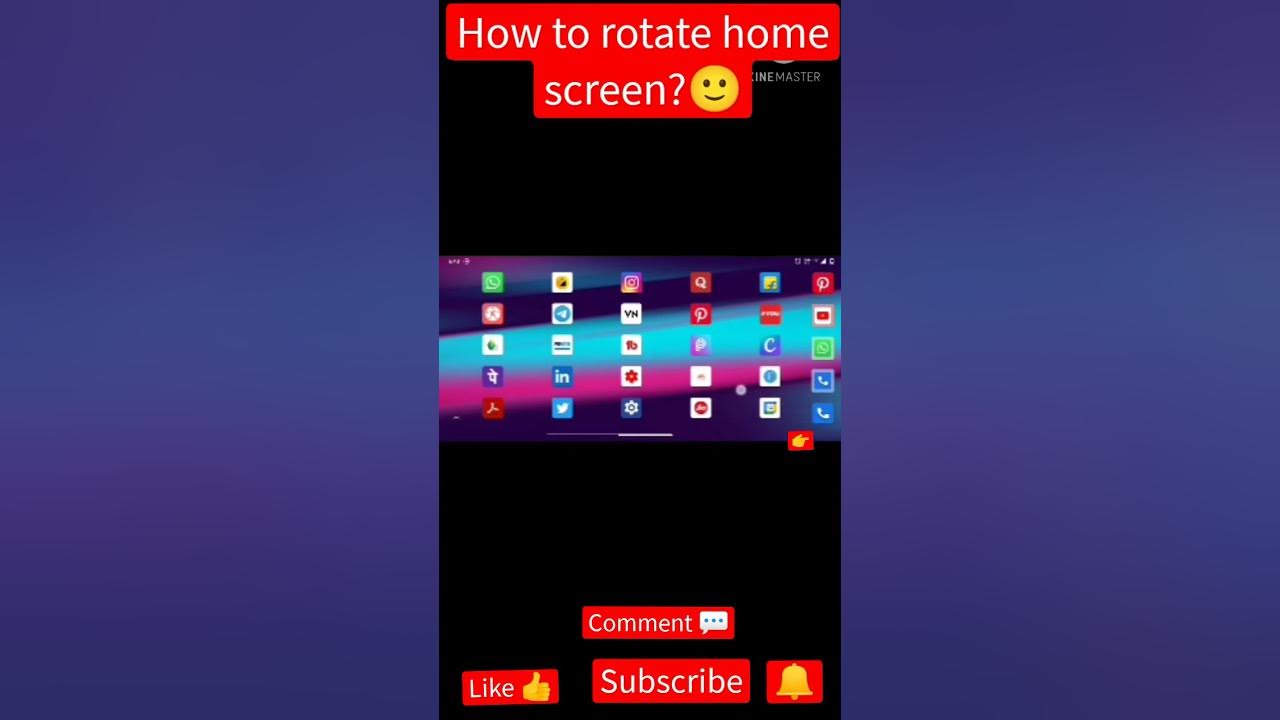 shorts How To Rotate Home Screen techvideo YouTube shorts-how-to-rotate-home-screen-techvideo-youtube