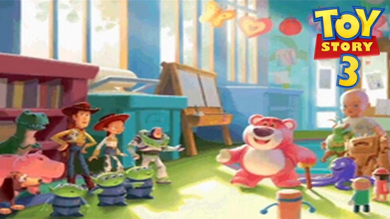 Toy Story 3 Nintendo DS Walkthrough Part 3 Escape Sunnyside Daycare ...