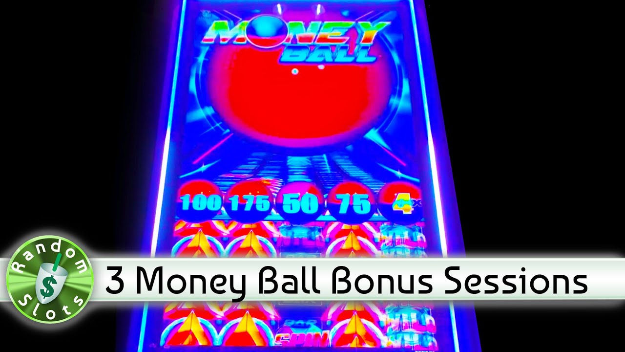 Money Ball slot machine, 3 Sessions with the Money Ball Bonus - YouTube